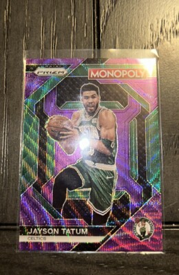 2023-24 Prizm Monopoly Jayson Tatum Purple Wave Prizm SP #PS2 Boston ...
