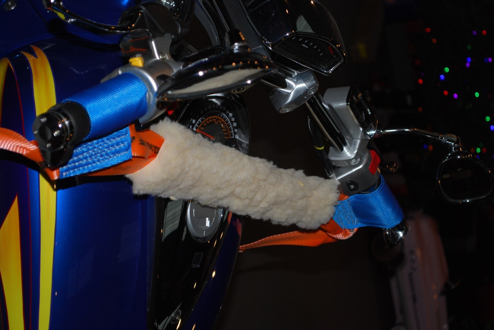 Motorcycle Handlebar Grip Tie Down Assembly Harness Transport Strap USA ...