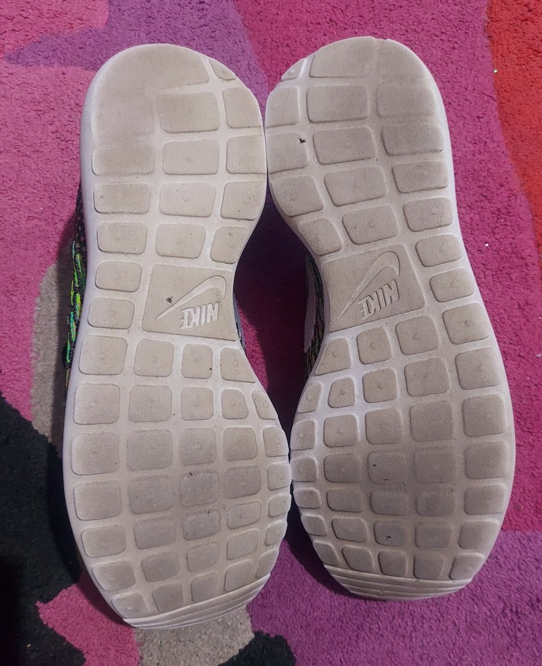 Nike Roshe Run Flyknit Rare Multicoloured Running Shoes 704927 001 ...