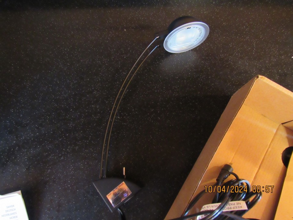 IKEA GRUVA 13835 Black Desk Accent Lamp | eBay