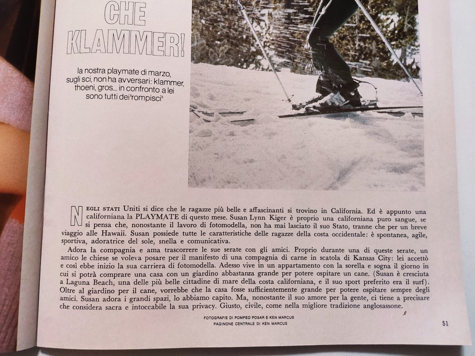 PLAYBOY ITALY 3 MARZO 1977 SOFIA LOREN SOSIA-SUSAN LYNN KIGER-HAYDEE ...