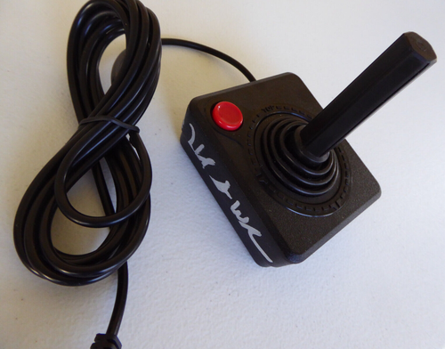 Howard Scott Warshaw Authentic Signed Atari Joystick Control, Game ...