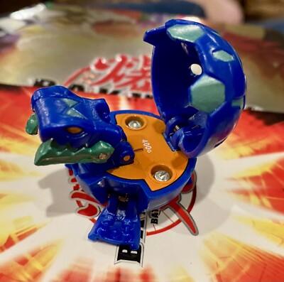 Bakugan Juggernoid 400G Blue Aquos B1 Open Core Classic Battle Brawlers ...