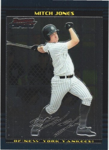 2002 Bowman Chrome #270 Mitch Jones New York Yankees Baseball Card | eBay