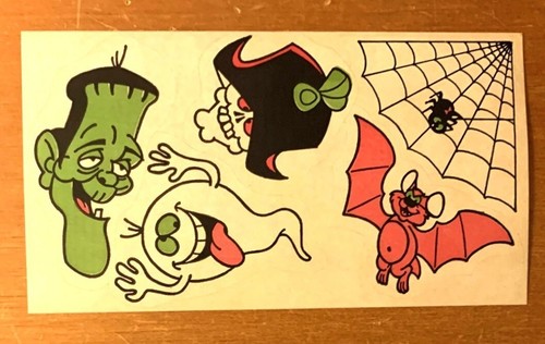 Post cereal monster sticker Groovy Ghoulies (only one!) | eBay