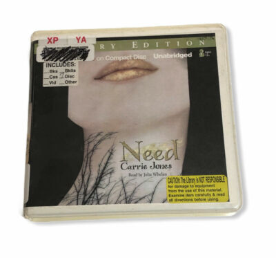 Need by Carrie Jones (Compact Disc, Unabridged edition) 9781423399261| eBay