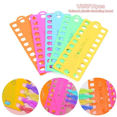 Thread Holder Cross Stitch Plastic Thread Board Embroidery Floss ...