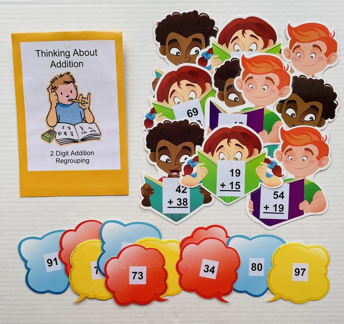 Addition Regrouping Clipart