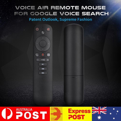 2.4G IR Remote Control Battery Powered Voice Remote Control for TB Box ...