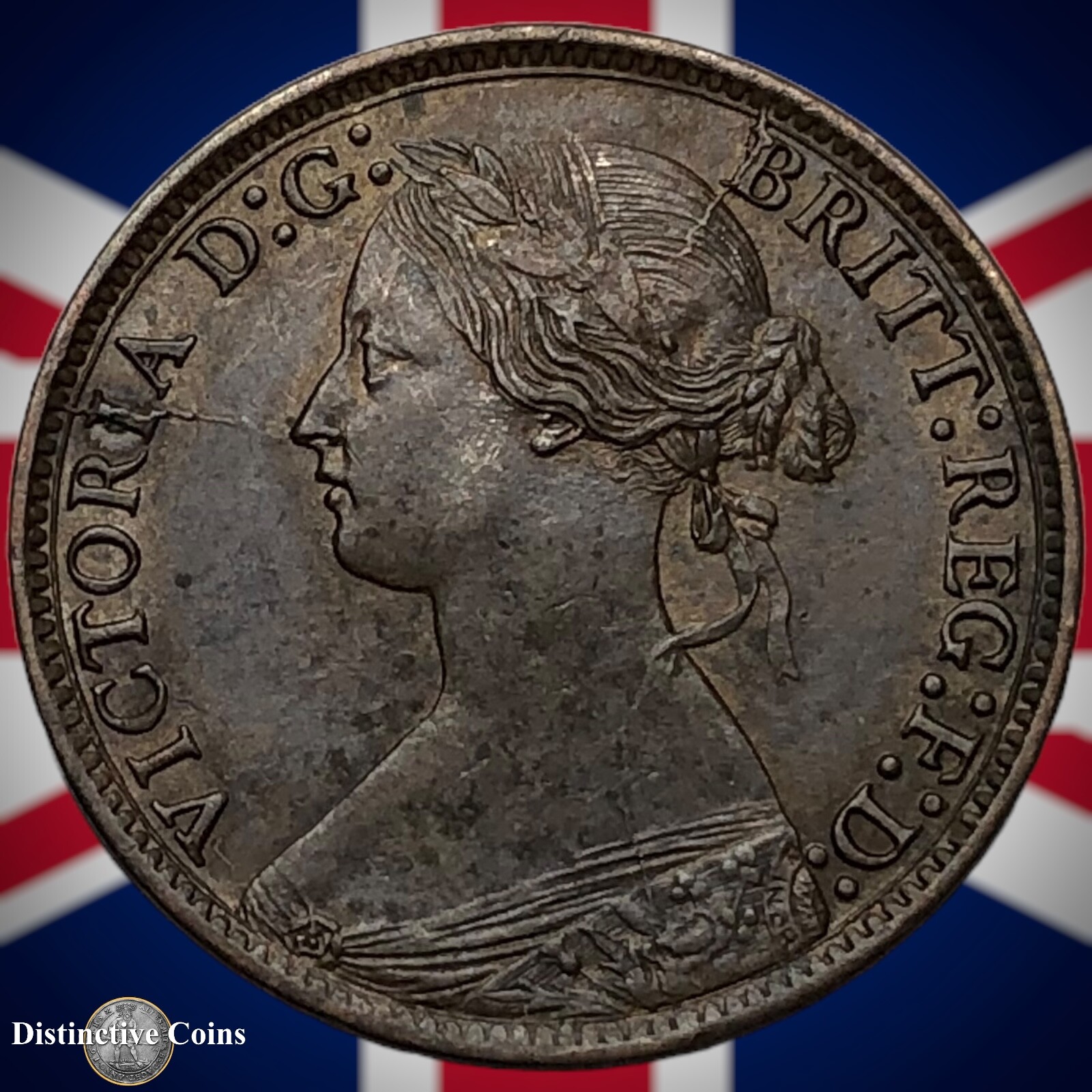 Great Britain 1872 Farthing 1/4d GB3667 | eBay