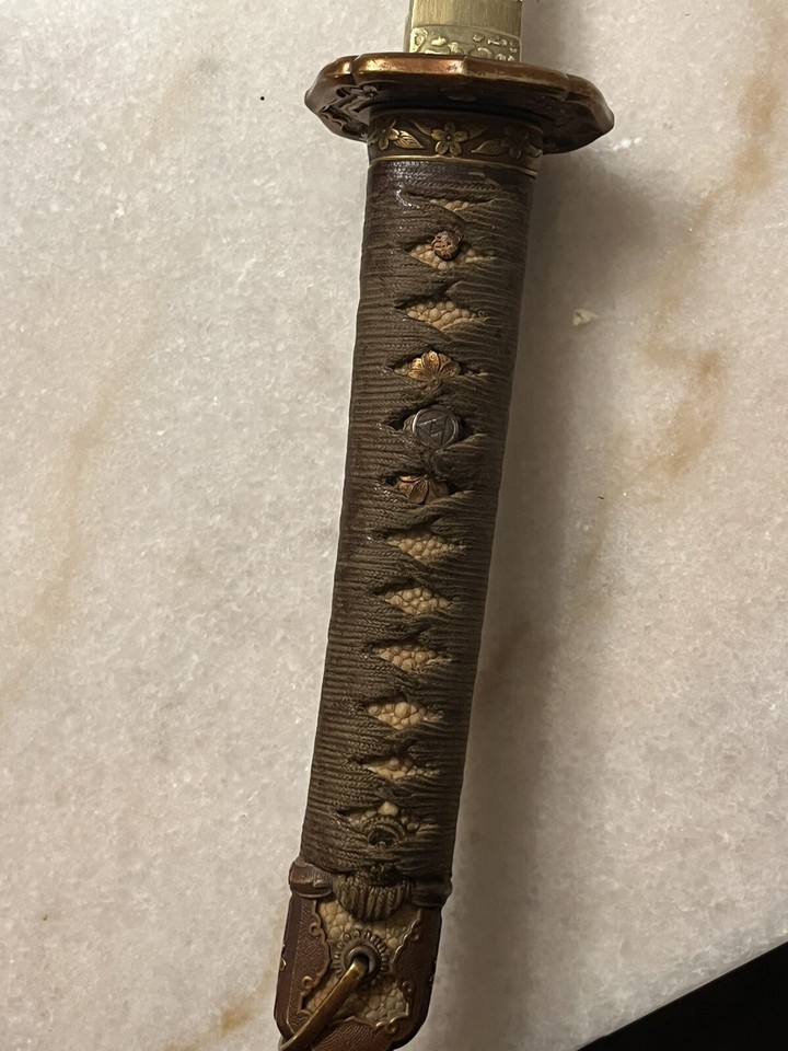 WW2 Japanese Army Shin Gunto Sword. (Hojo Family Crest) | eBay