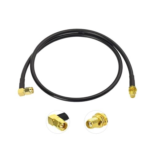 18.5'' Tactical SMA Female VHF UHF Antenna + 3FT Extension Cable ...