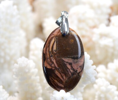 Jasper "Outback" 35 Carati - Pendente Cabochon Pietra Naturale ...