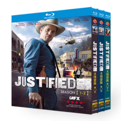Justified : Seasons 1-6 Complete TV Series Box Set 12 Disc Blu-ray BD ...