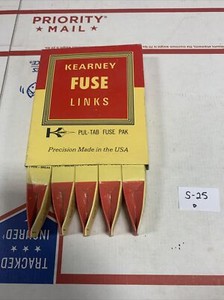 Kearney Fuse Links Type 200 Rating 3 Amp Cat. No 11003 Lot Of 5 | eBay