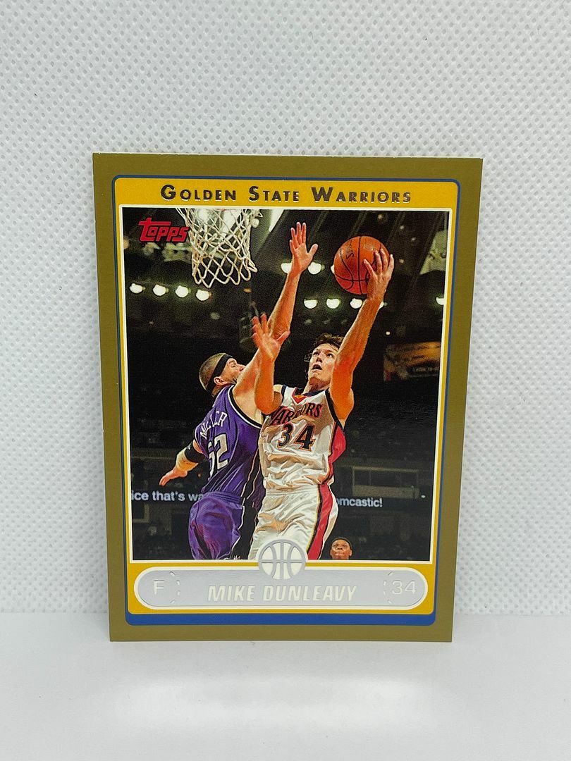 2006 Topps Mike Dunleavy Gold Parallel #369/500 Warriors #81 | eBay