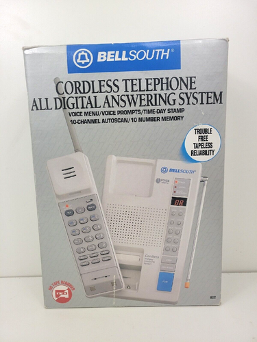 Vintage BellSouth Cordless Telephone All Digital Answering System w ...