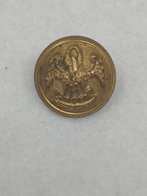 Civil War Louisiana Coat Button, Scovill Mfg Co/ Waterbury, Tice LA203 ...