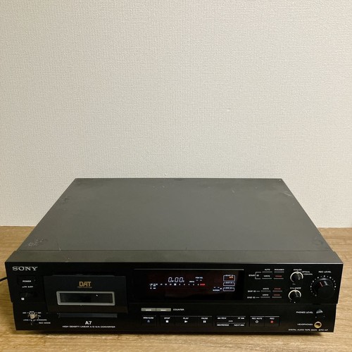 SONY DTC-A7 DAT Professional Tape Recorder Black Good | eBay