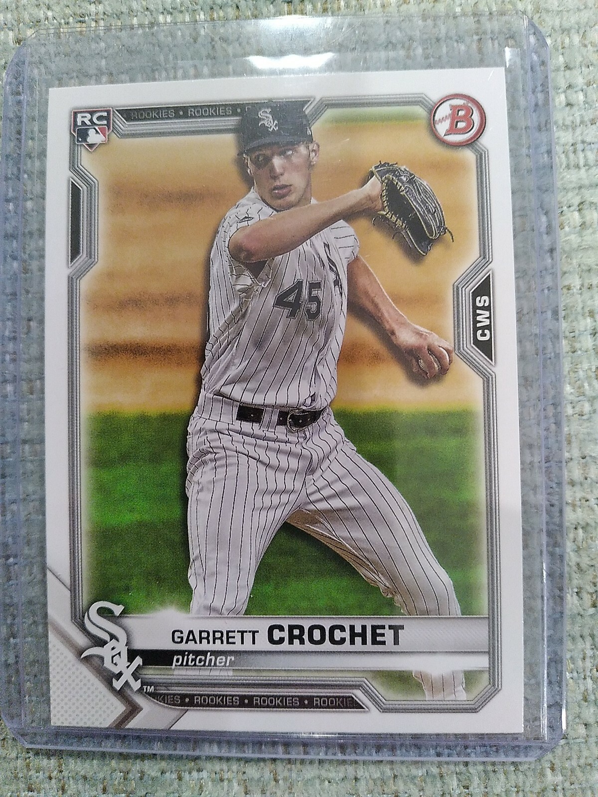 2021 Bowman #47 - Garrett Crochet WHITE SOX Rookie | eBay