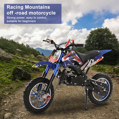 49cc 2-Stroke Kids Dirt Bike,Gas Power Motocross,Off Road Mini ...