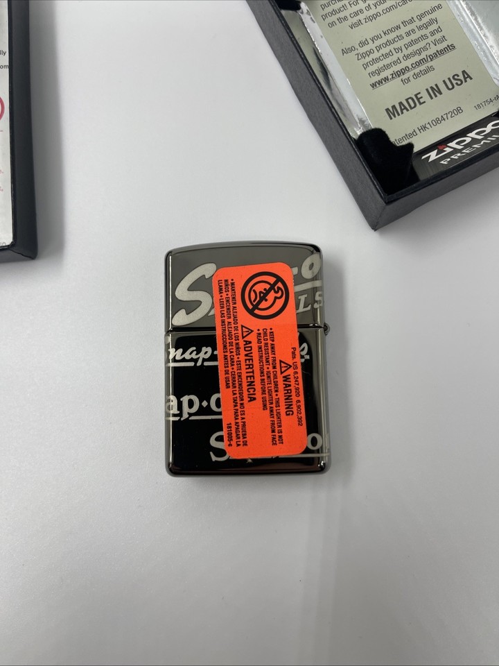 Snap On 100th Anniversary Zippo, Custom Chrome, New in Box!! Logo ...
