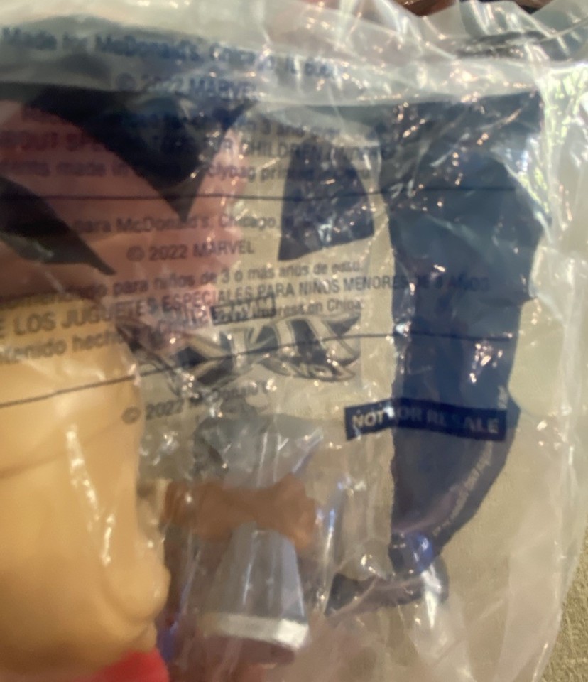 Mcdonalds MARVEL Happy Meal Toys Thor #1 Love Thunder Lot Of 3 New NIP ...