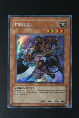 Yu-Gi-Oh! Mezuki PP02-FR016 Secret Rare FR | eBay