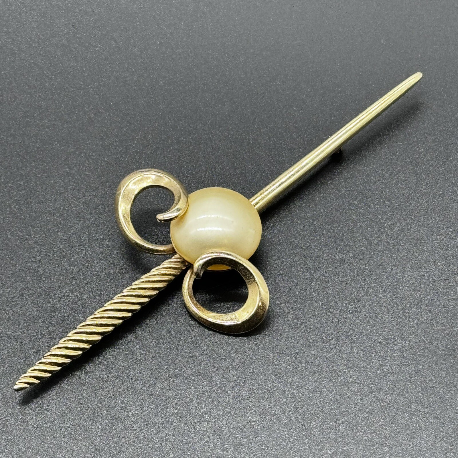 Large Signed NAPIER BROOCH Sword Pin MCM Rare Runway … - Gem