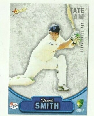2009-10 SELECT CRICKET NEW SOUTH WALES BLUES DAVID SMITH # 73 CARD ...