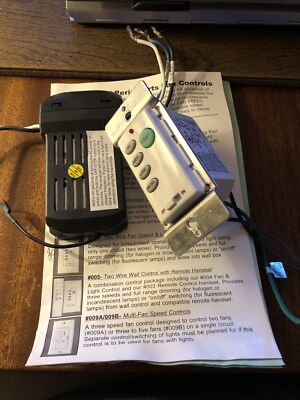 Universal Ceiling Fan Wall Control 3 Speed Wall Mounted Fan Control UC ...