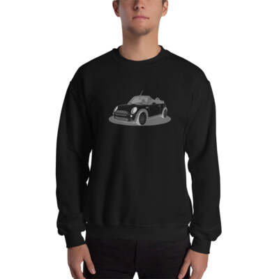 2005 Mini Cooper Convertible R52 Front Side Unisex Sweatshirt (2 Colors ...