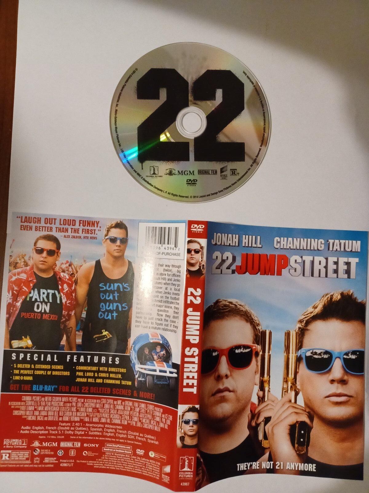 22 Jump Street Dvd Cover