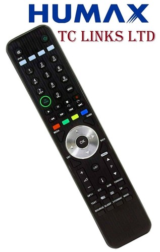 HUMAX RM-F01 REMOTE CONTROL REPLACEMENT FOR HDR FREESAT BOX HD-FOX T2 ...