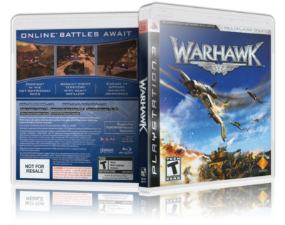 Warhawk - Replacement PS3 Cover and Case. NO GAME!! | eBay