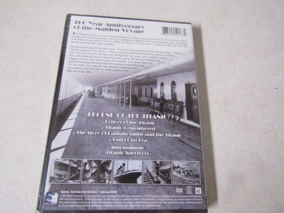 DVD MOVIE BRAND NEW TITANIC THE DEFINITIVE DOCUMENTARY COLLECTION | eBay
