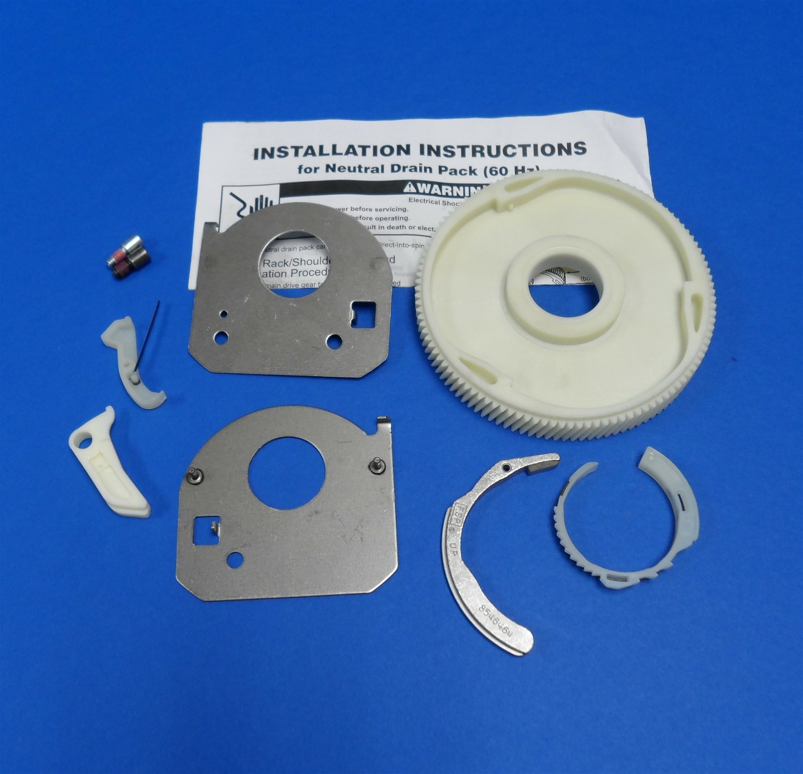 Whirlpool 388253A Washer Neutral Drain Kit 388253 NEW OEM 840383107480 ...