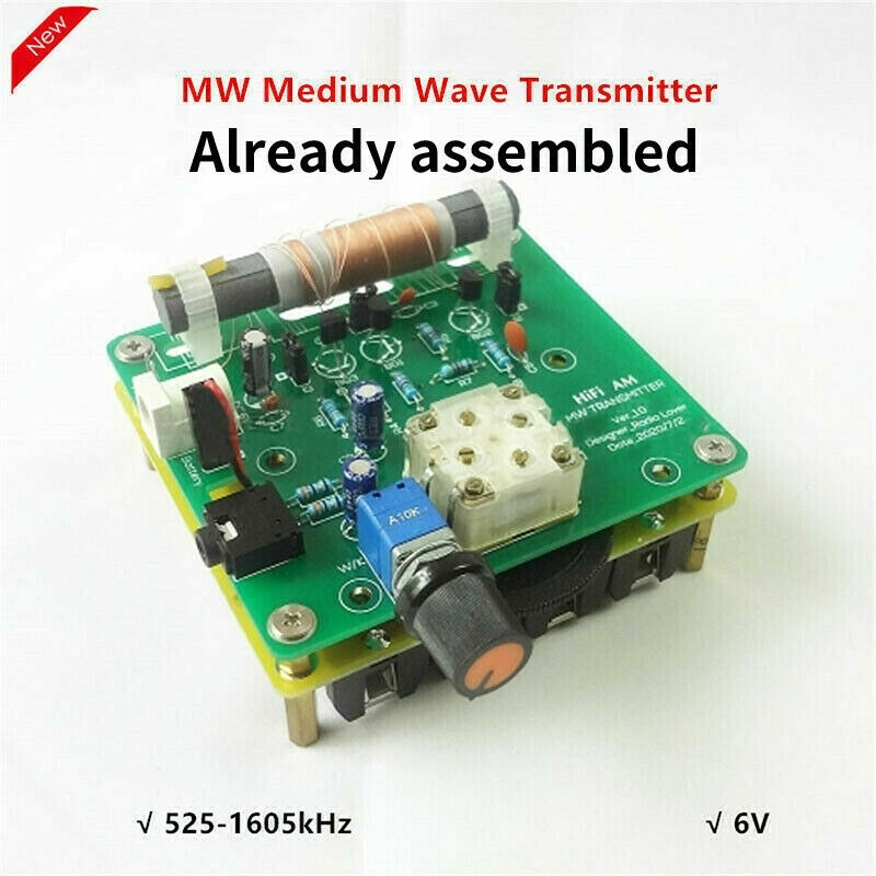 AMT-MW207 525-1605kHz MW Medium Wave Transmitter AM Radio Transmitter ...