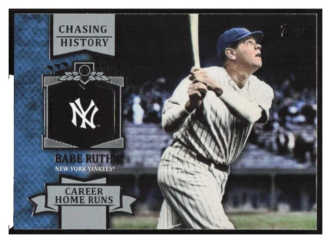 Babe Ruth Baseball Kort Tilbake Babe Ruth, Born 129 Years Ago Today,