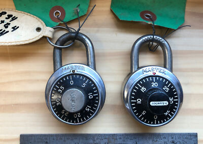 VTG Master 1500 Combination Lock Padlock + Master Combo lock (2 Locks ...