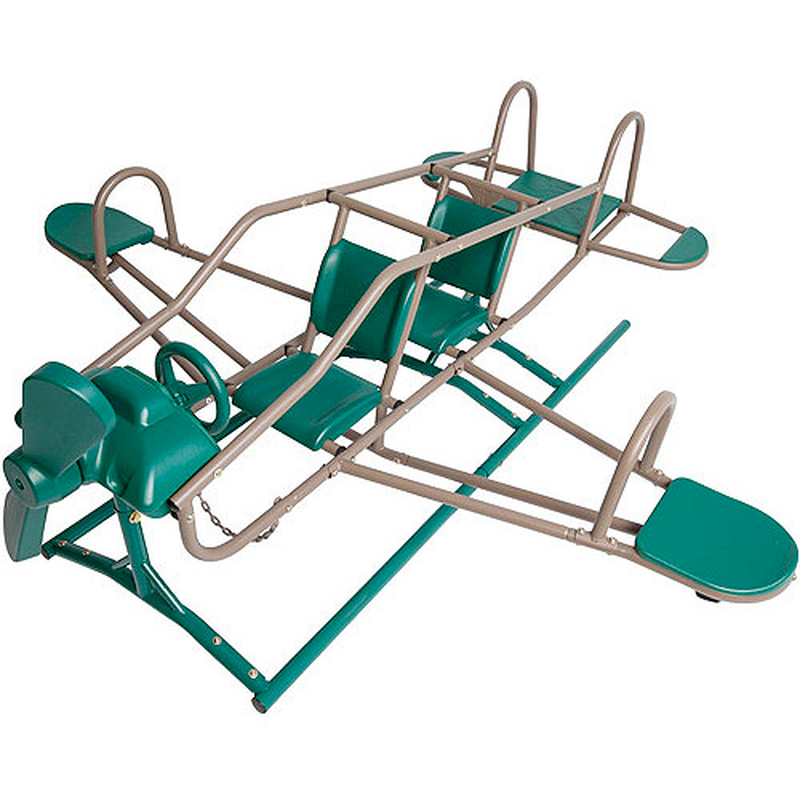 Flyer Teeter Totter Heavy-duty Powder-coated Steel Construction ...