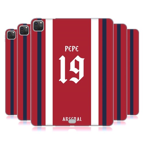 OFFICIAL ARSENAL FC 2021/22 PLAYERS HOME KIT GEL CASE FOR APPLE SAMSUNG ...