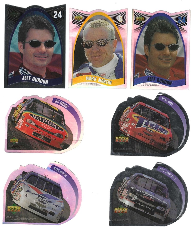 1997 Collector's Choice STICKER--Dale Earnhardt's Car--can be peeled ...