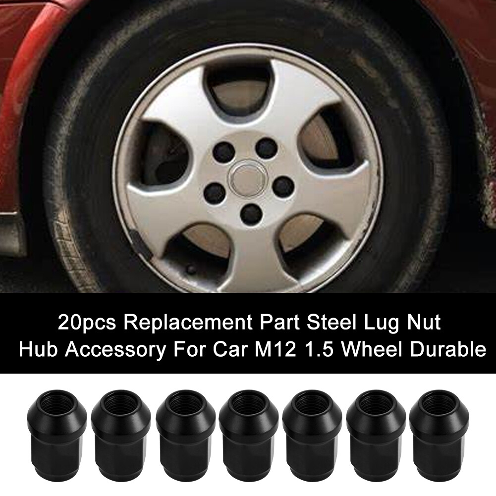 Lug Nut Hub Accessory Durable Steel 1.5 Replacement Part For Car Wheel ...