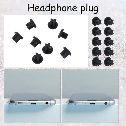 USB Port Cover Silicone Protection Caps HDMI, RJ45 Ethernet black | eBay