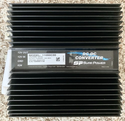 Sure Power 12V, 50A, DC-DC Converter /Trail Charger Model 11050C00 (NEW ...