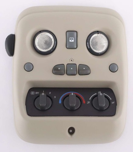 00 - 02 Tahoe Suburban Yukon Sierra Overhead Console HomeLink Climate ...
