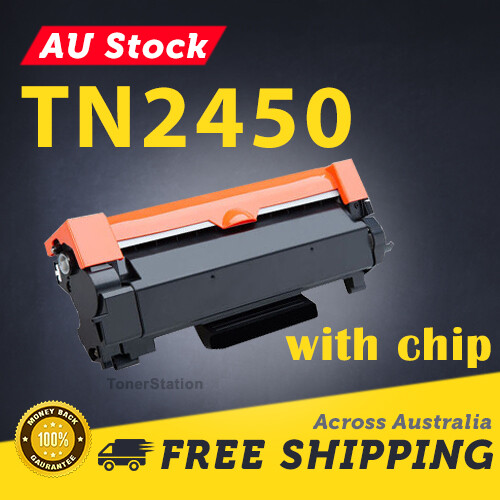 NoN-OEM TN-2450 CHIPPED Toner for Brother MFC-L2730DW/L2750DW HL2350DW ...