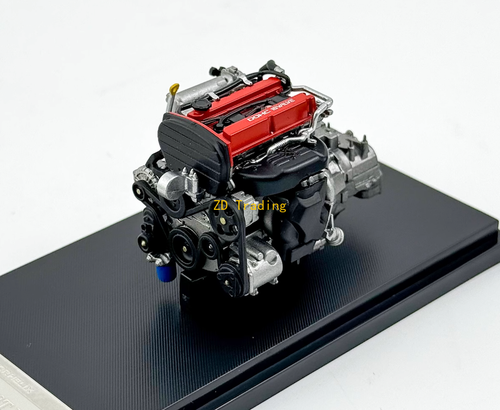 MH 1:18 Lancer Evolution EVO 4G63T Turbo Engine Model Diecast Metal Car ...