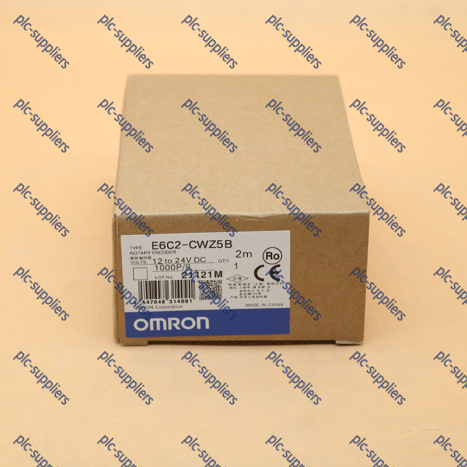 1PC NEW OMRON in box E6C2-CWZ5B Rotary Encoder E6C2-CWZ5B 1000P/R FAST ...